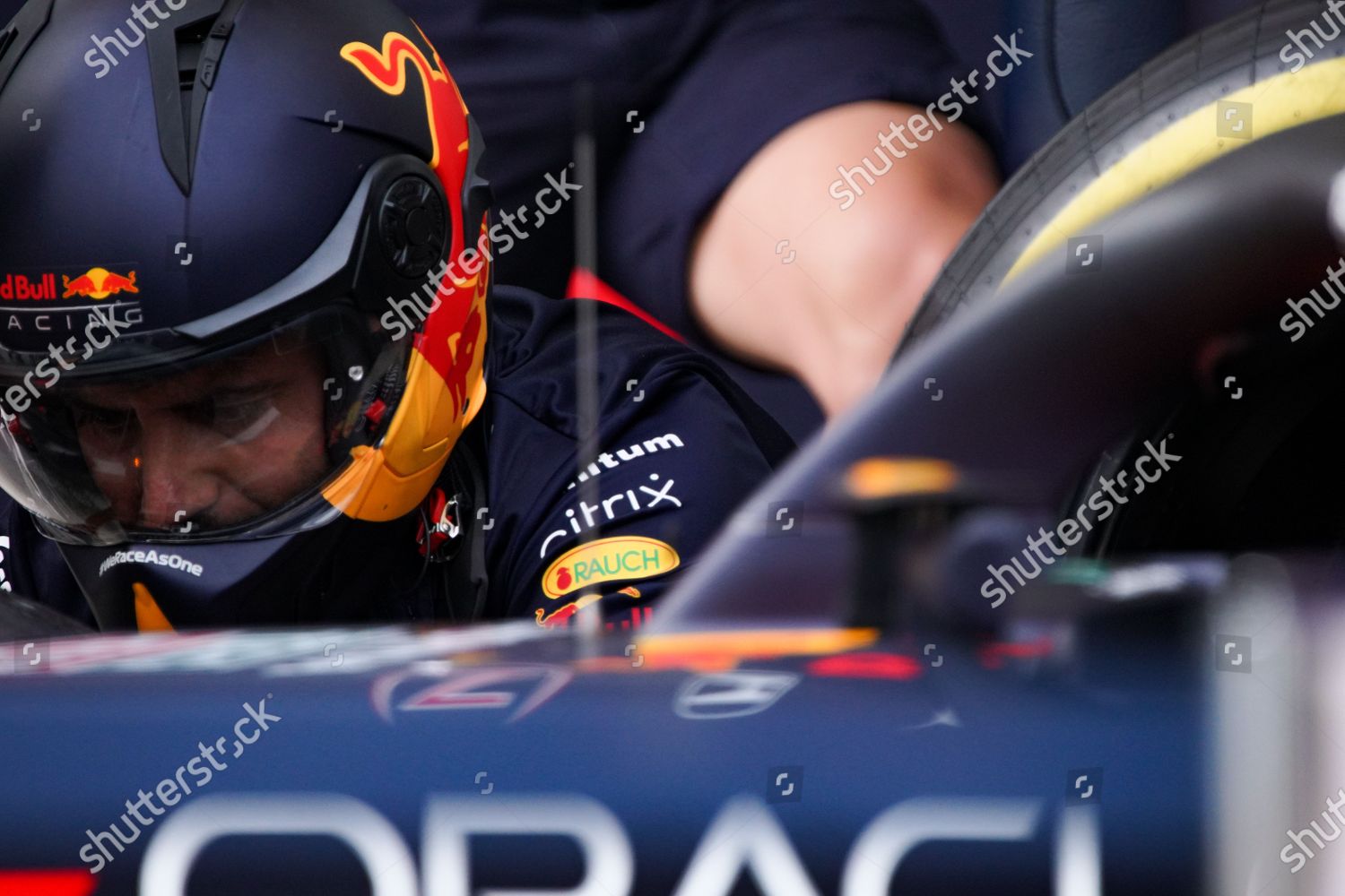 Red Bull F1 Mechanic Editorial Stock Photo - Stock Image | Shutterstock