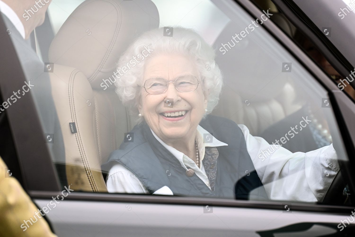 QUEEN ELIZABETH II DRIVES ROYAL WINDSOR Editorial Stock Photo - Stock ...