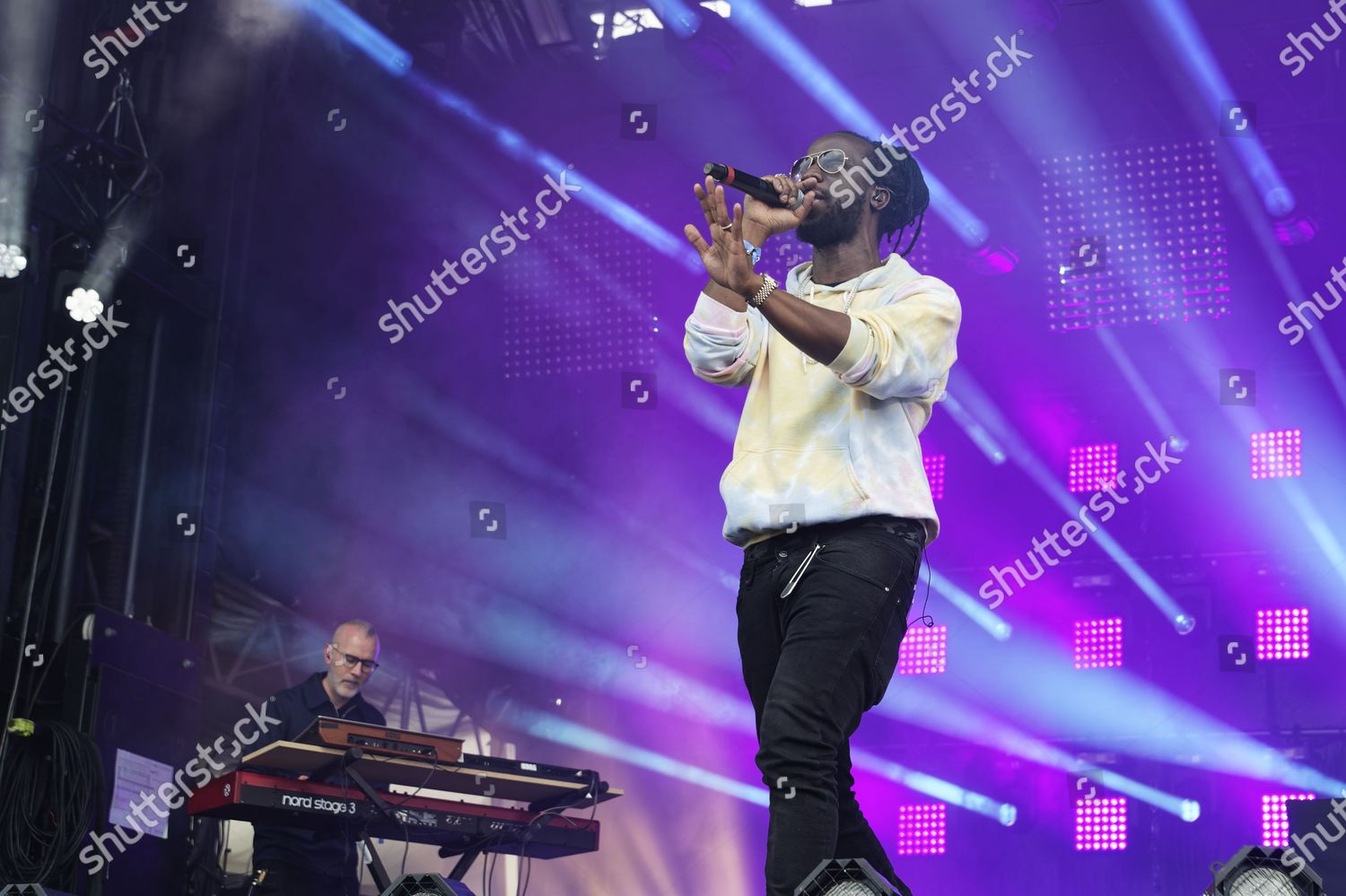 Youssoupha Concert During 2021 Edition Solidays Editorial Stock Photo ...