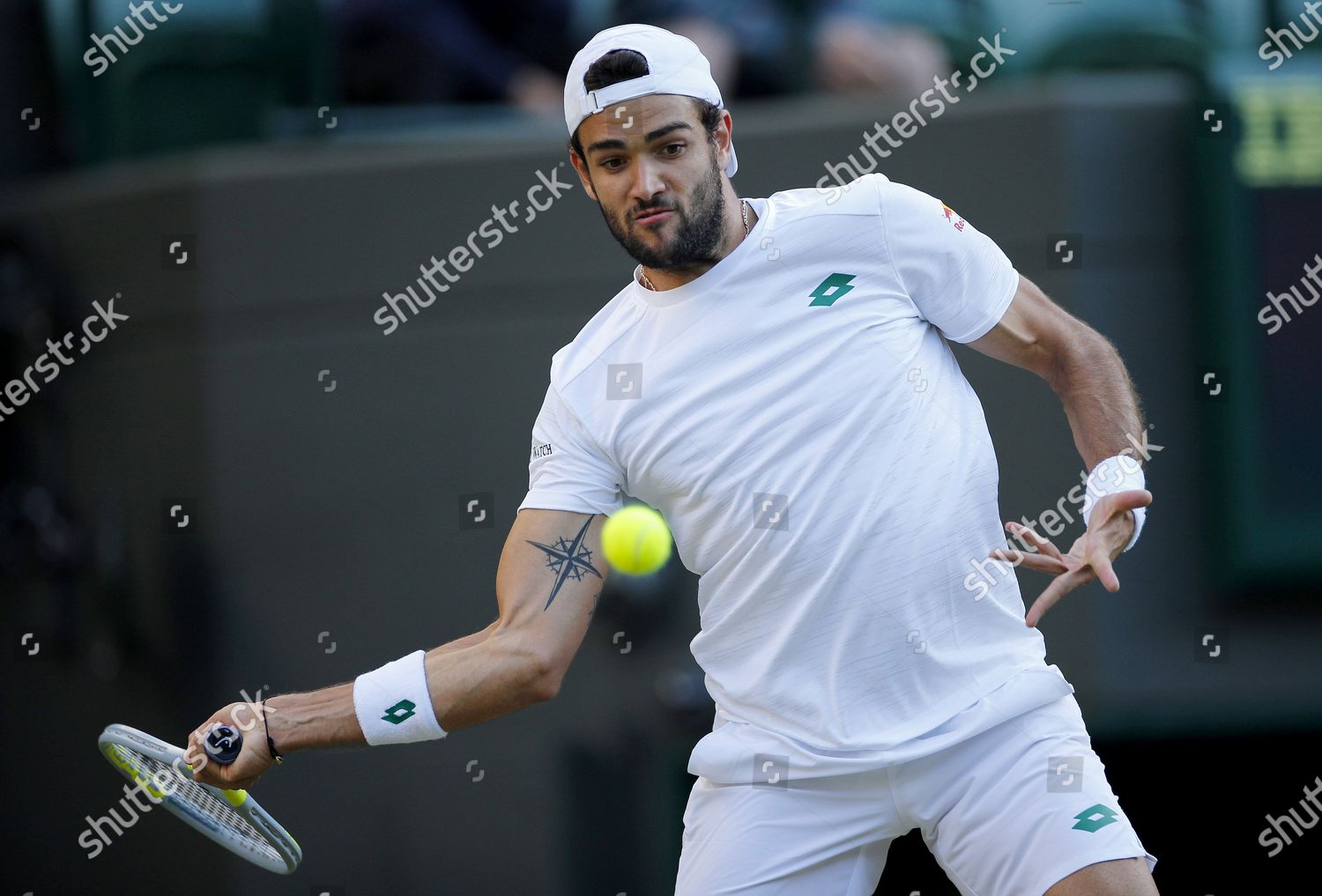 Matteo Berrettini Italy Action Editorial Stock Photo - Stock Image | Shutterstock