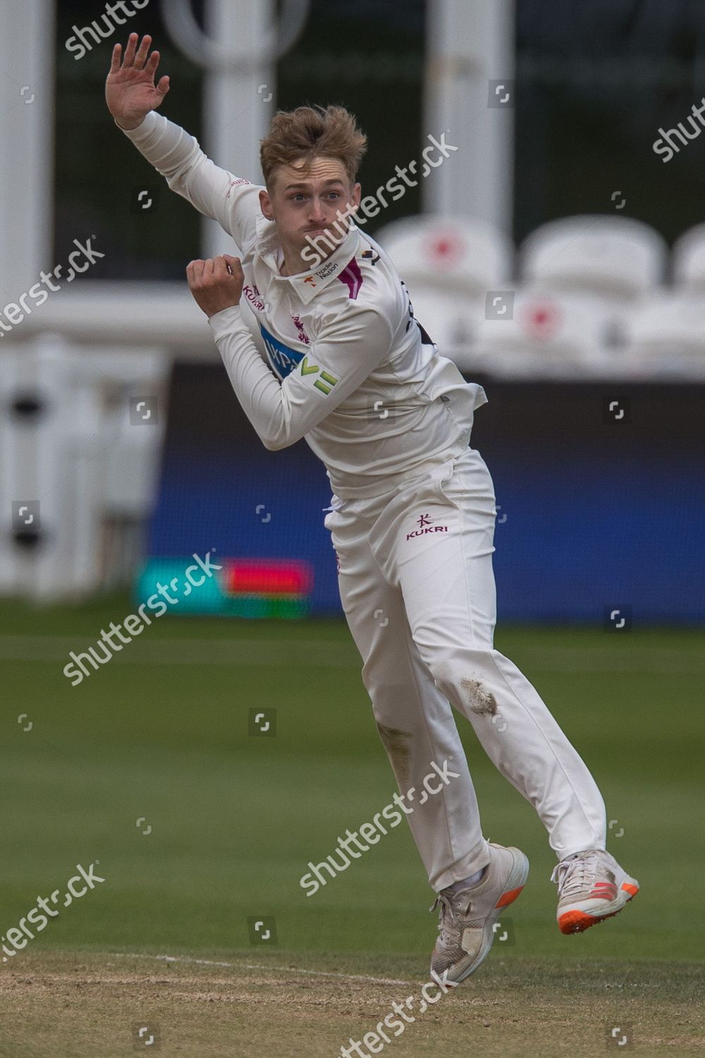 Lewis Goldsworthy Bowling During Final Day Editorial Stock Photo ...