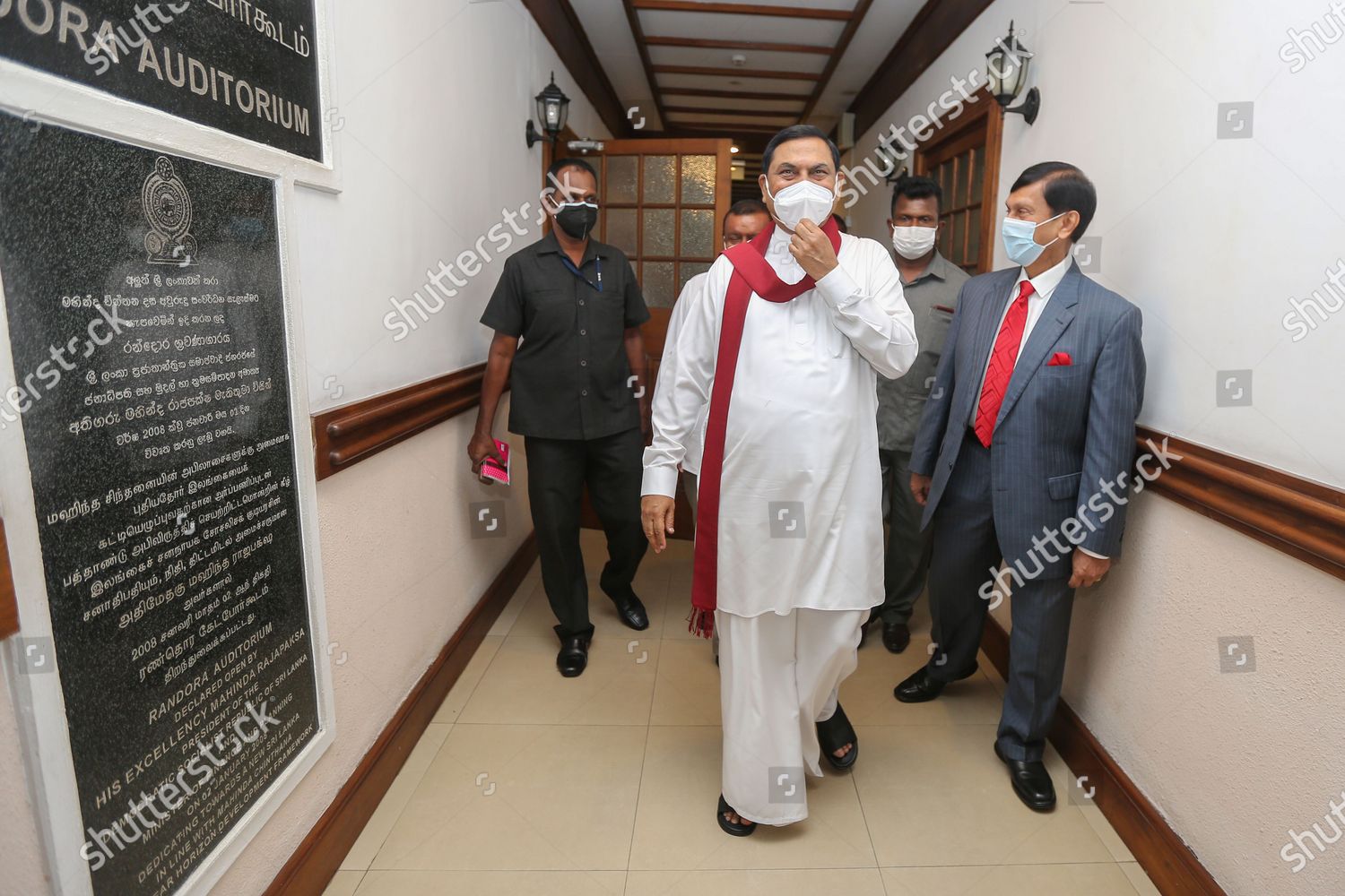 Basil Rohana Rajapaksa C Arrives Assume Editorial Stock Photo - Stock ...