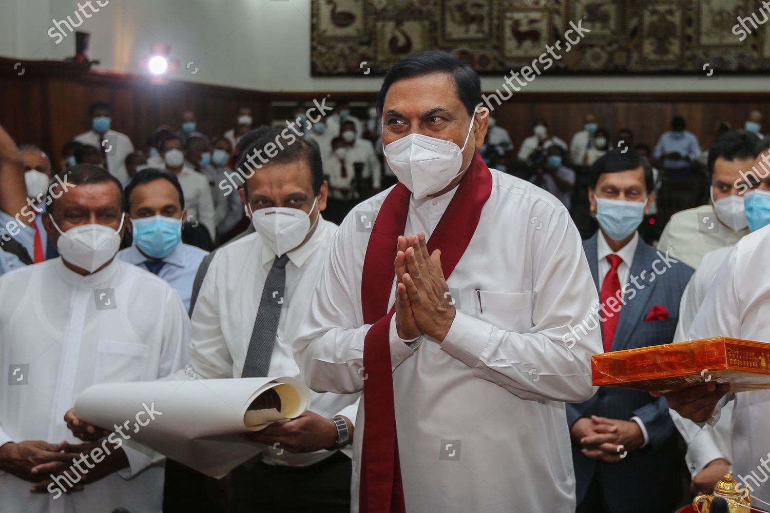 Basil Rohana Rajapaksa C Assumes Duties Editorial Stock Photo - Stock ...