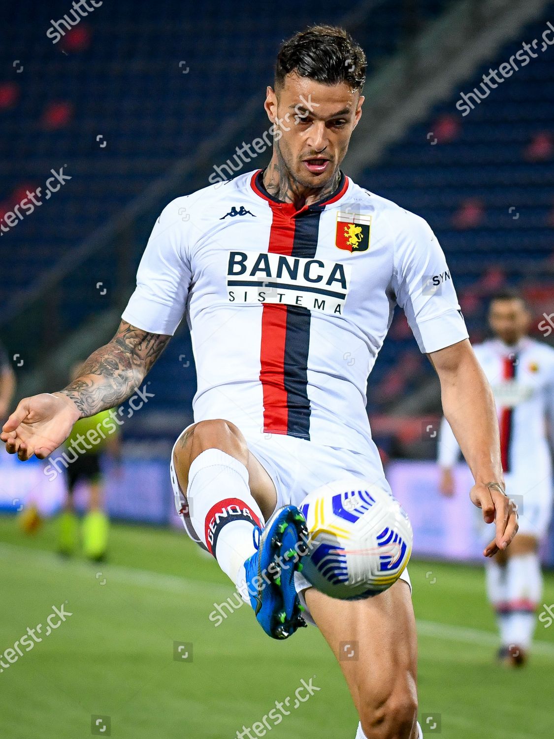 Gianluca Scamacca Genoa Action Portrait Editorial Stock Photo - Stock ...