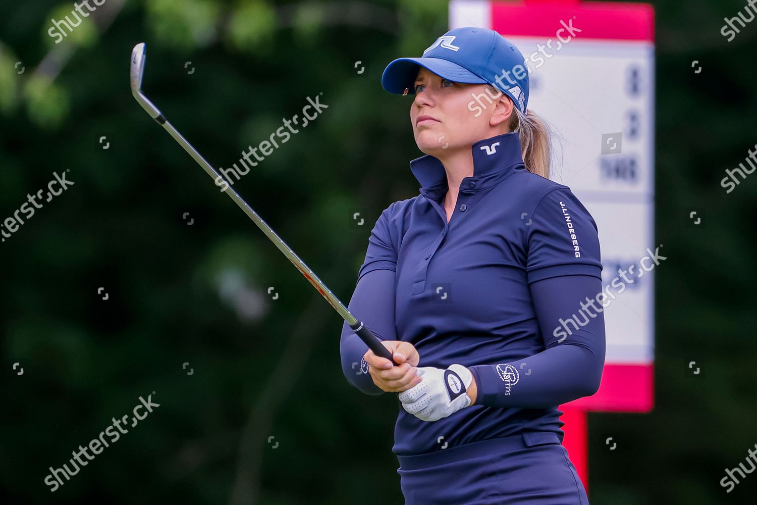 Matilda Castren Finland On Eighth Hole Editorial Stock Photo - Stock ...