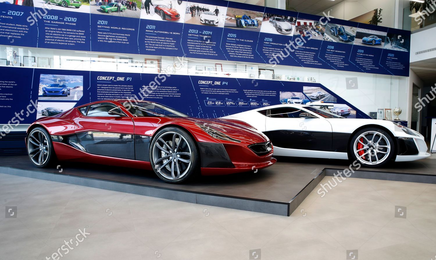 View Rimac Automobilis Hypercars Displayed Rimac Editorial Stock Photo ...