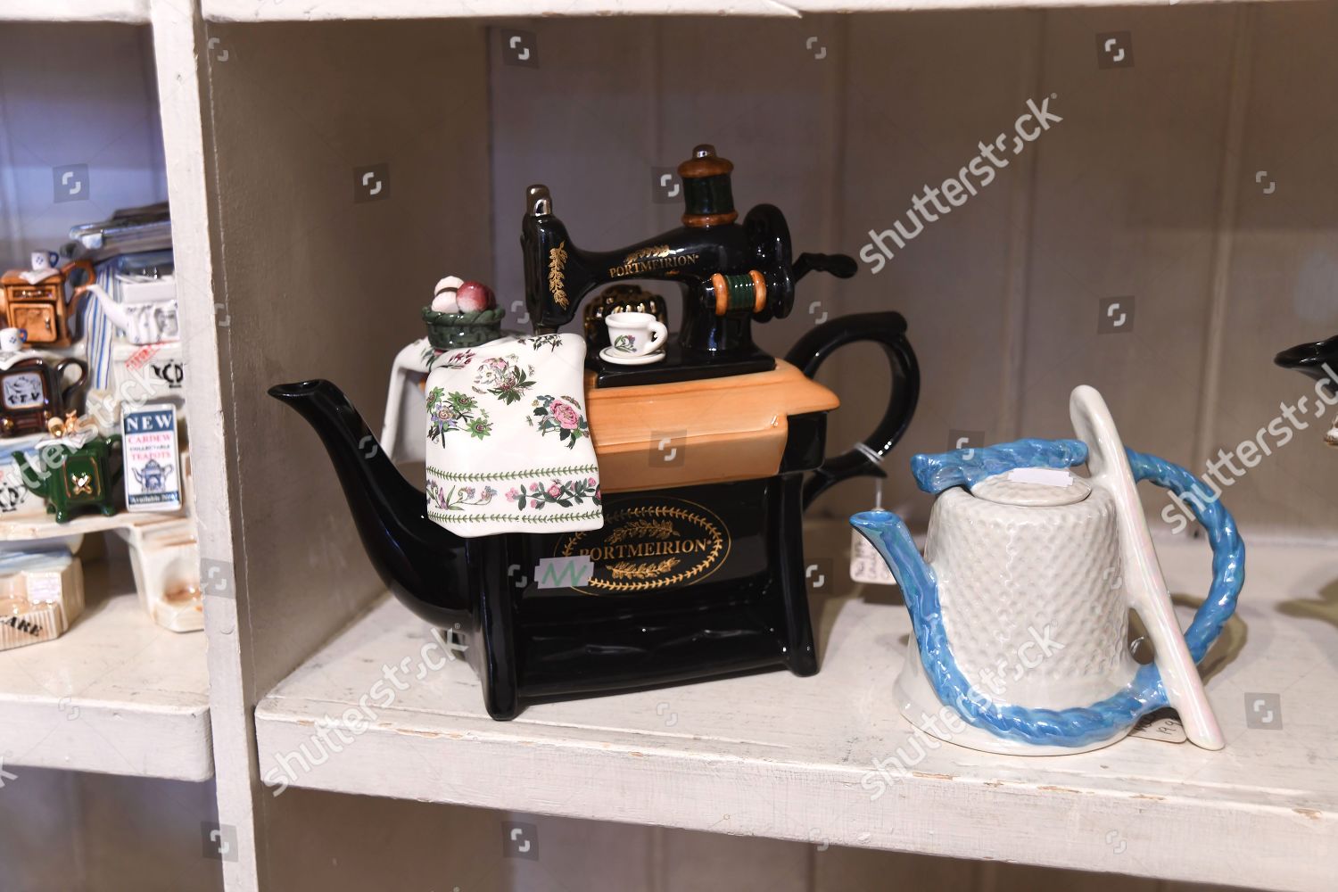 Sewing Machine Teapots Editorial Stock Photo - Stock Image | Shutterstock