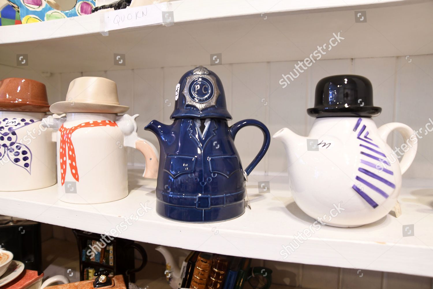 Gill Wing Teapot Collection Editorial Stock Photo - Stock Image ...