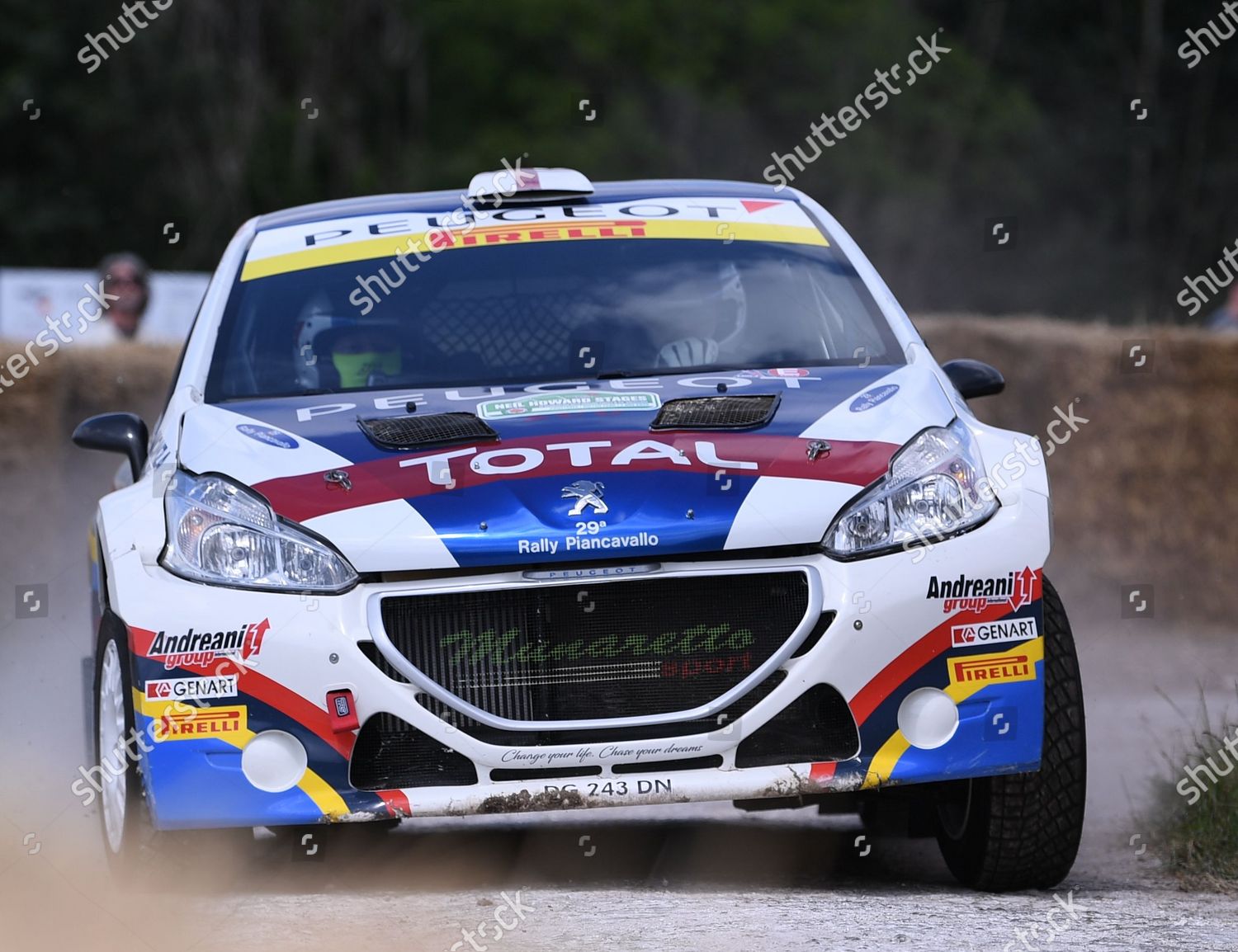 Kevin Furber Drives Peugeot 208 T16 Editorial Stock Photo - Stock Image ...