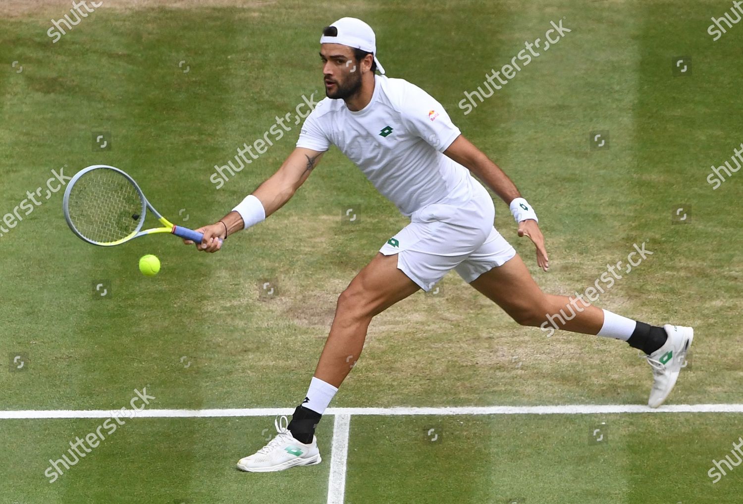 Matteo Berrettini Italy Action Against Hubert Editorial Stock Photo - Stock Image | Shutterstock
