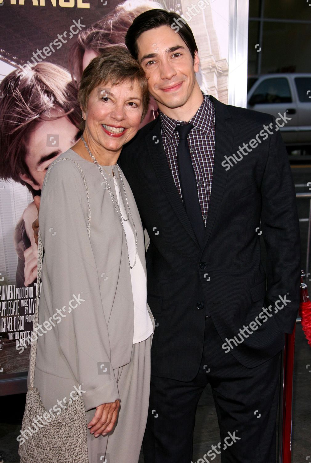 Justin Long His Mother Wendy Lesniak Editorial Stock Photo - Stock ...