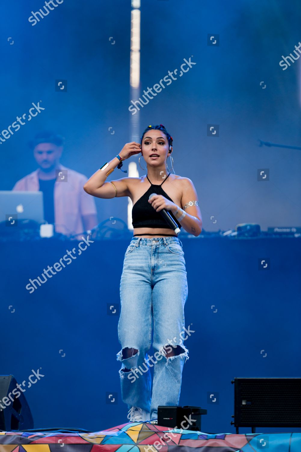 ELENA FARGA PERFORMS ON STAGE DURING Editorial Stock Photo - Stock ...