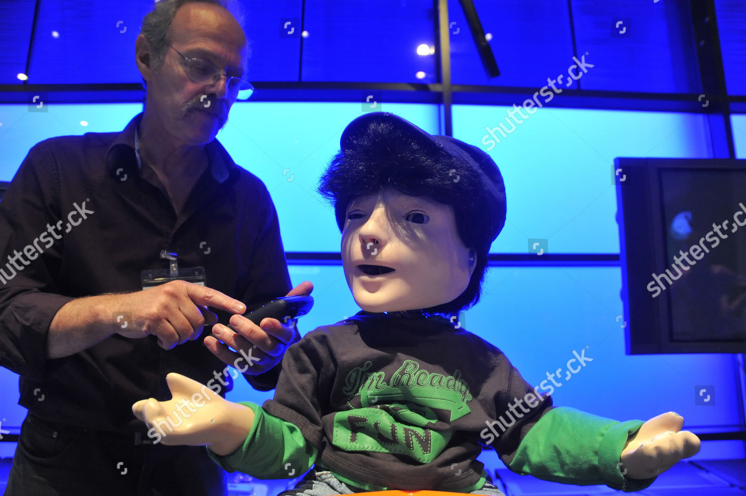 Kaspar Friendly Robot Operator Editorial Stock Photo - Stock Image ...