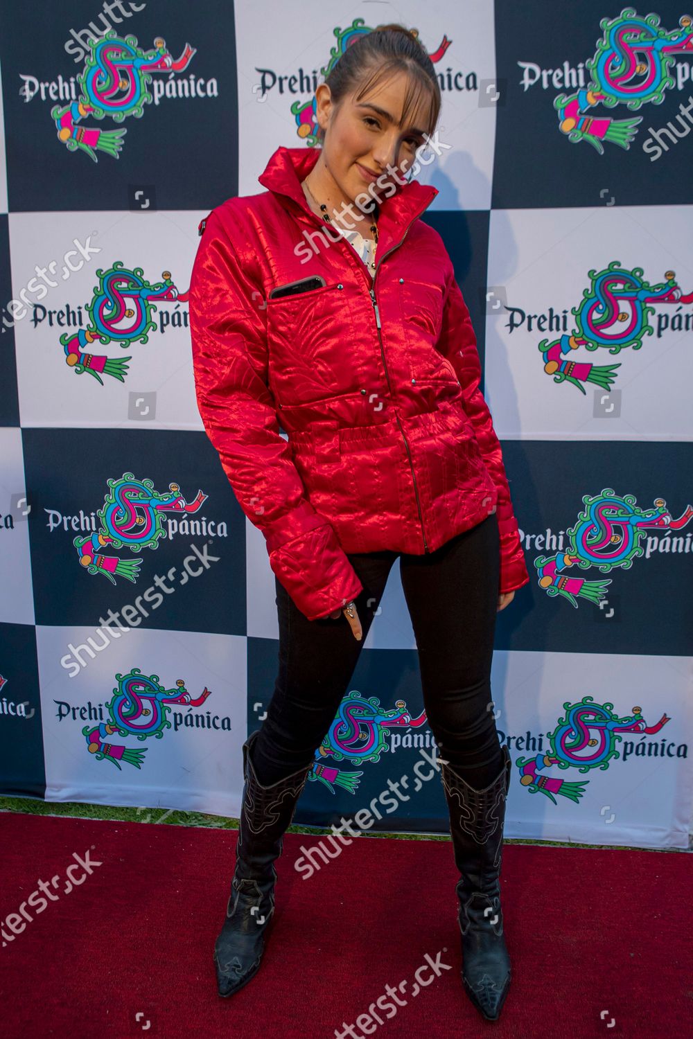 Actress Elaine Haro Poses Photos During Editorial Stock Photo - Stock ...