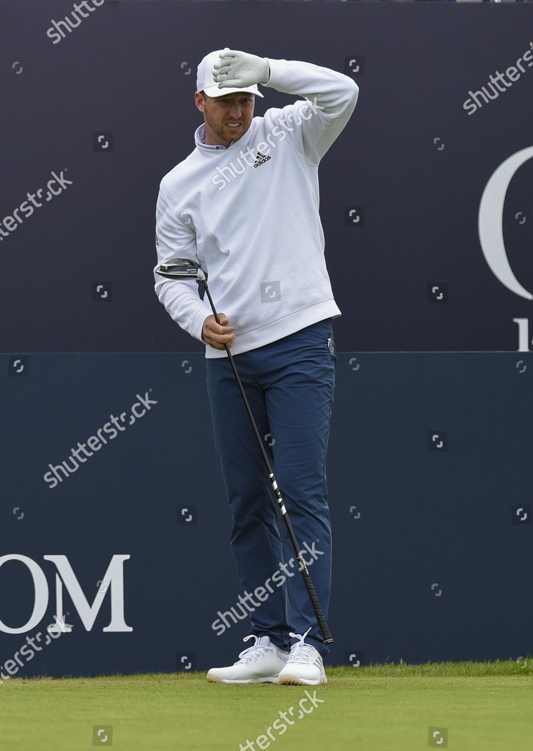 Patrick Berger On 1st Tee Editorial Stock Photo - Stock Image ...