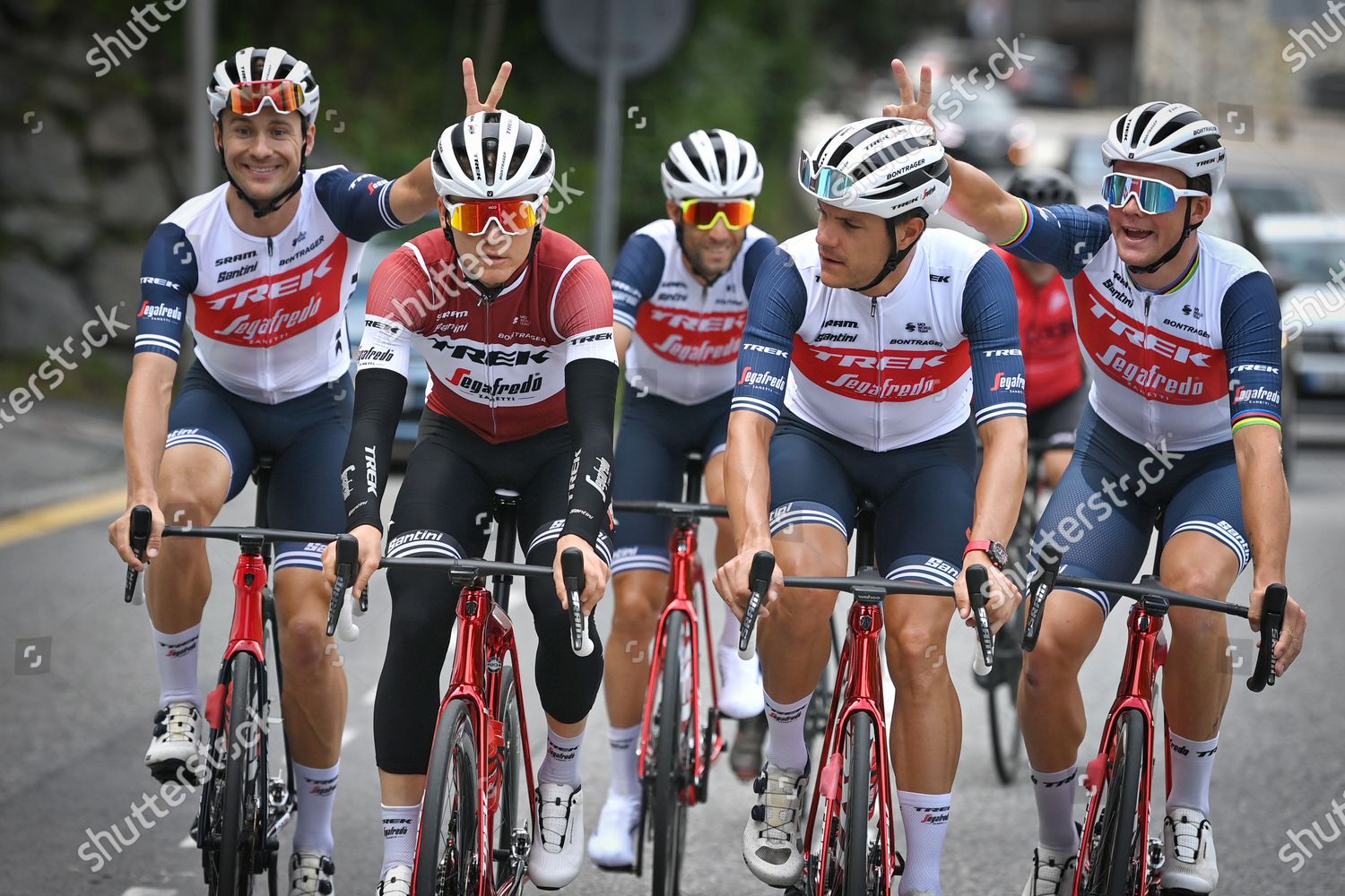 Belgian Edward Theuns Treksegafredo Latvian Toms Editorial Stock Photo ...