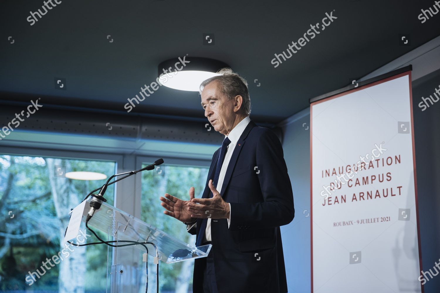 Ceo Lvmh Group Bernard Arnault Speaks Editorial Stock Photo - Stock ...