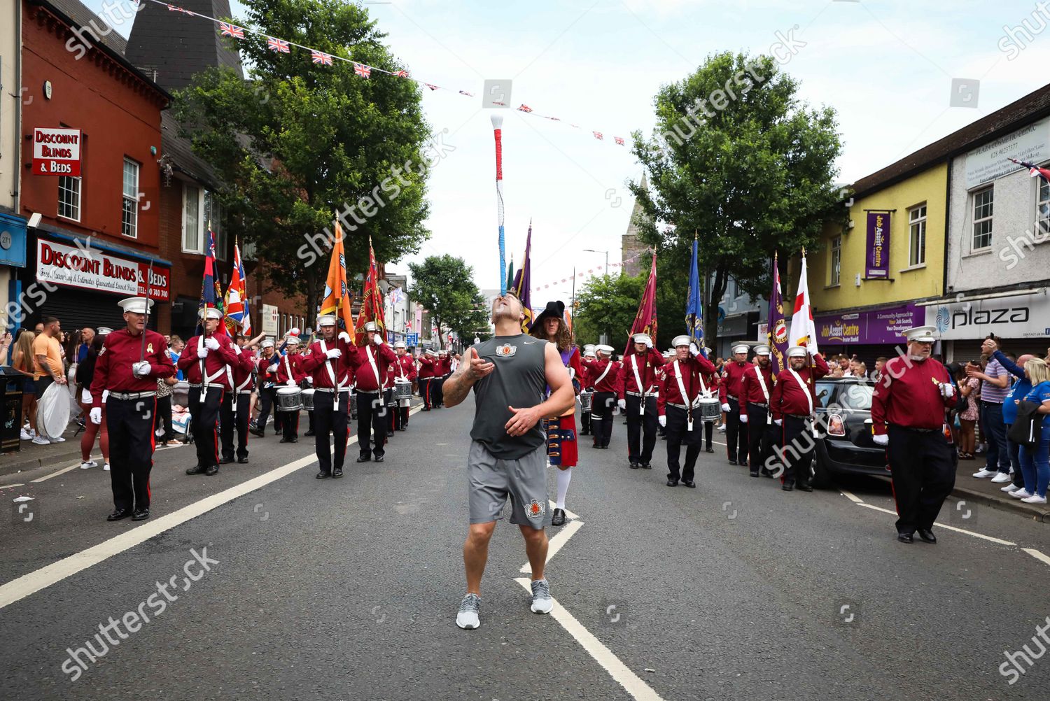 Members Shankill Protestant Boys Flute Band Editorial Stock Photo ...