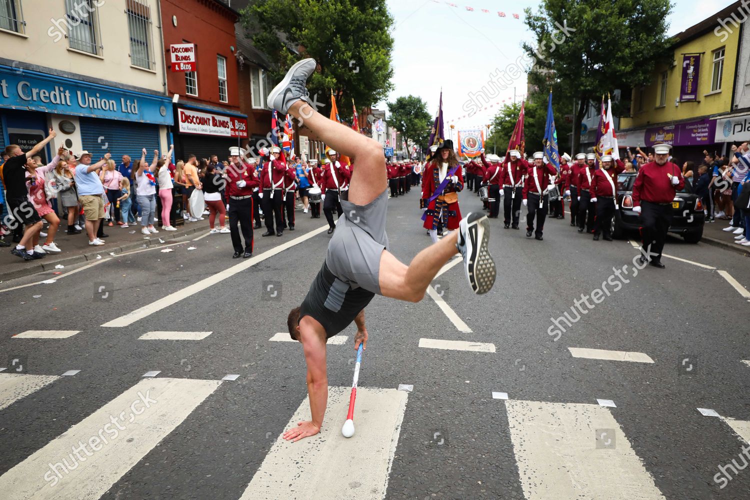 Members Shankill Protestant Boys Flute Band Editorial Stock Photo ...