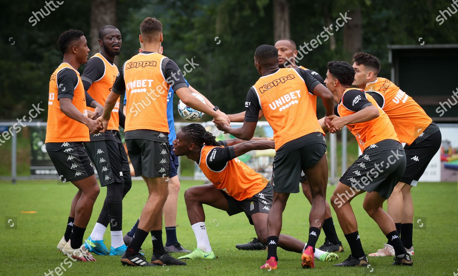 Charlerois Joris Kayembe Pictured Action During Editorial Stock Photo ...