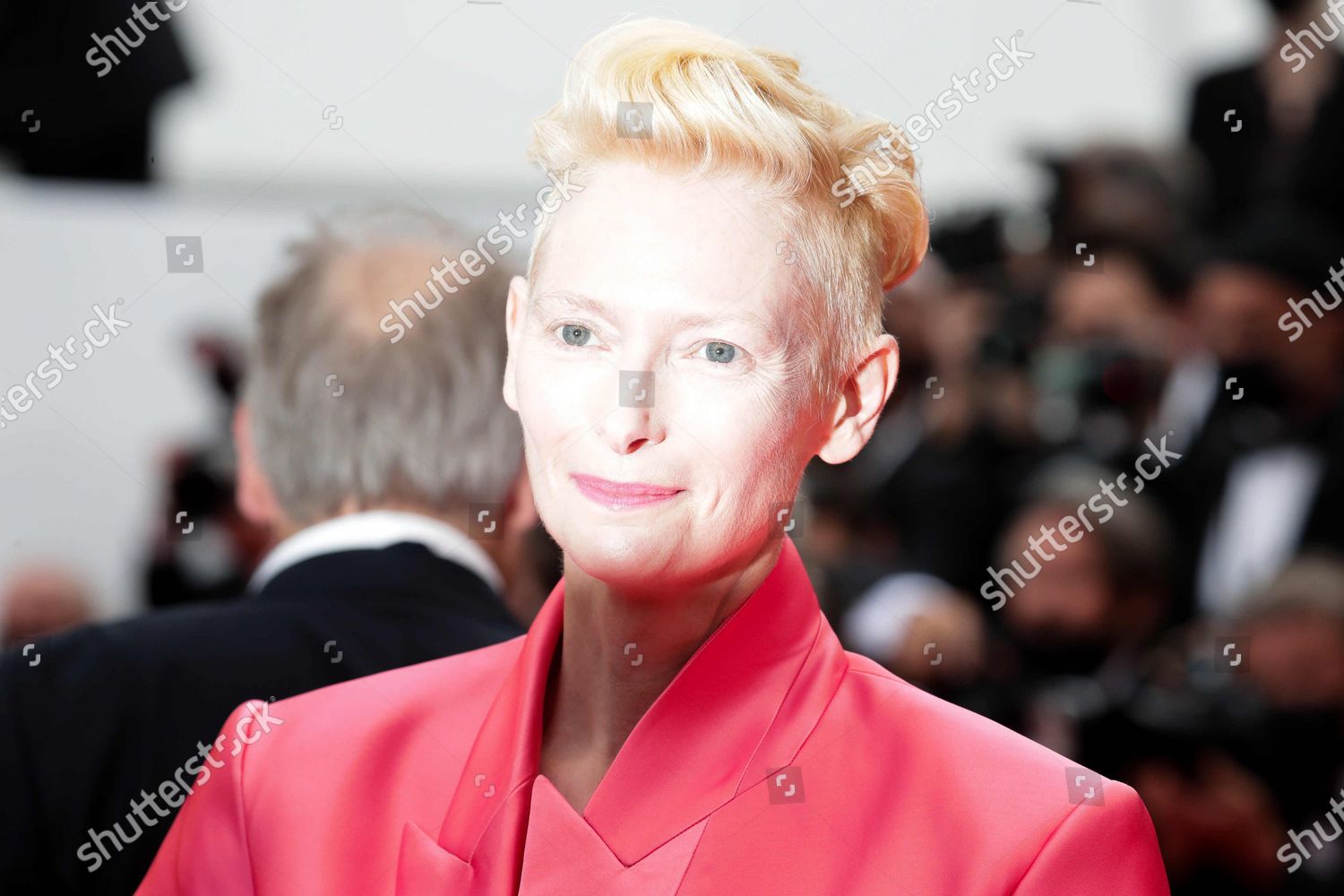 Tilda Swinton Waiting French Dispatch Red Editorial Stock Photo - Stock ...