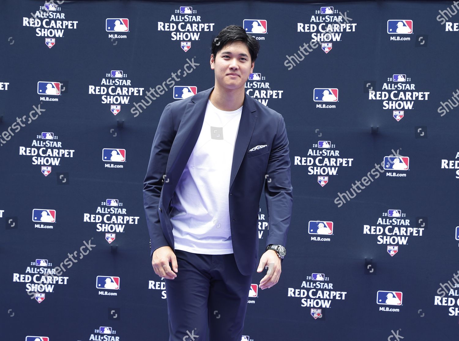 Los Angeles Angels Shohei Ohtani Poses Editorial Stock Photo - Stock ...