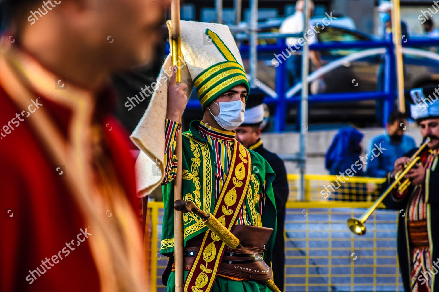Gendarmeries Dressed Ottoman Military Band Mehter Editorial Stock Photo ...