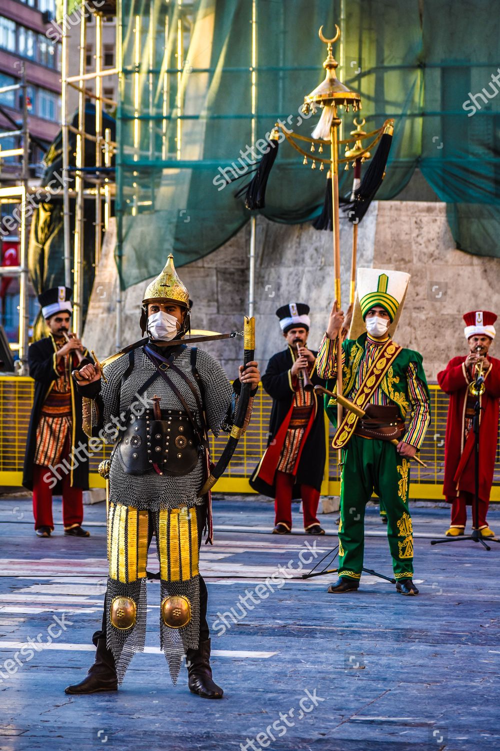 Gendarmeries Dressed Ottoman Military Band Mehter Editorial Stock Photo ...