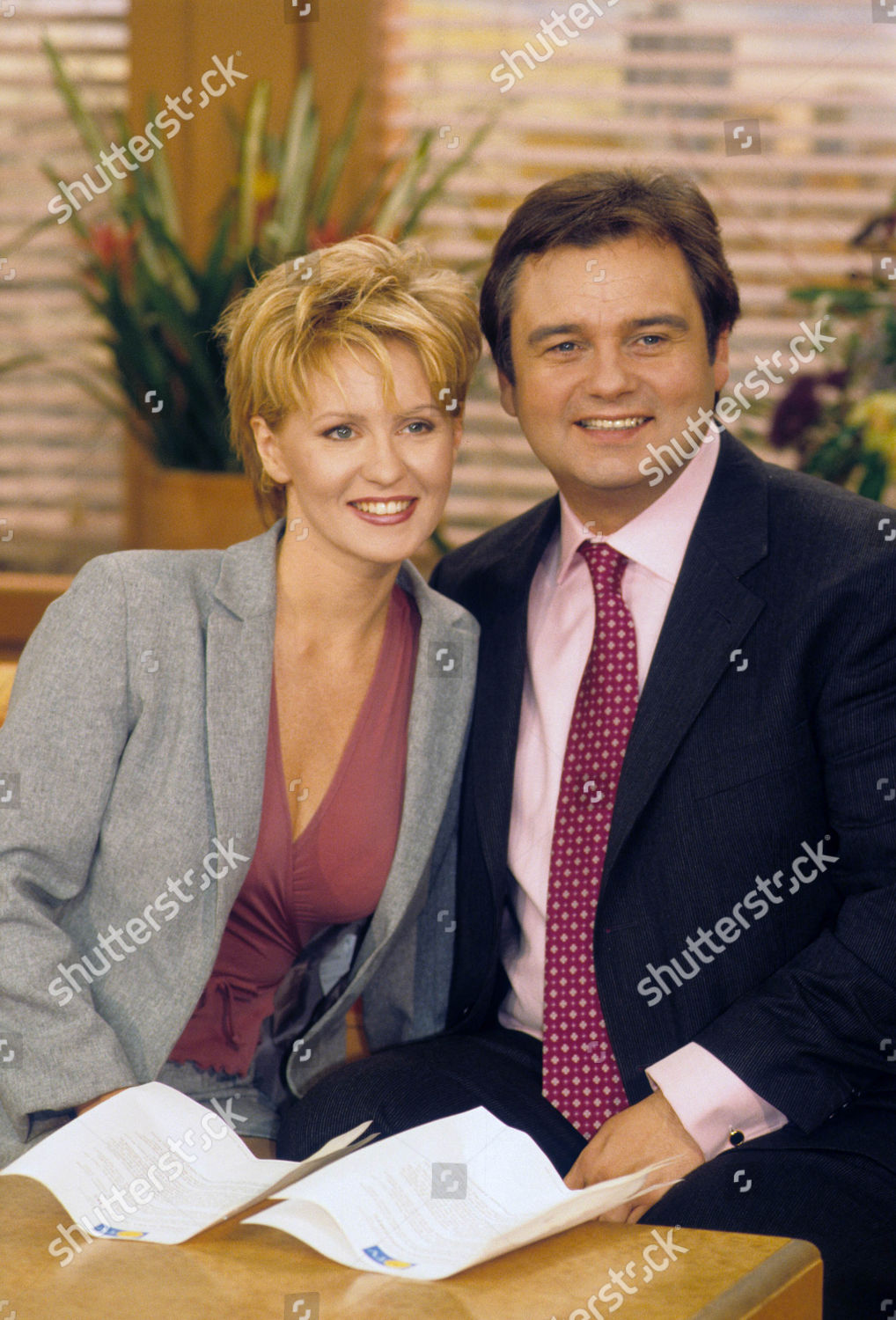 Gmtv Presenter Reporter Esther Mcvey Eamonn Editorial Stock Photo ...