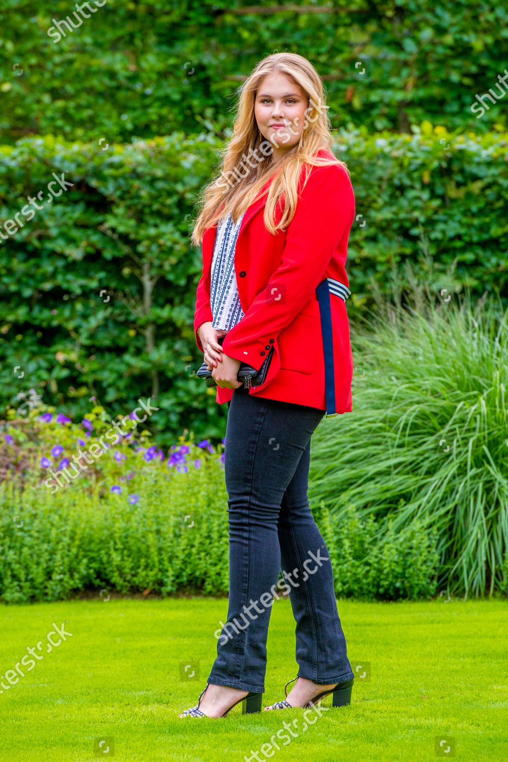 Princess Amalia Netherlands During Annual Summer Editorial Stock Photo ...