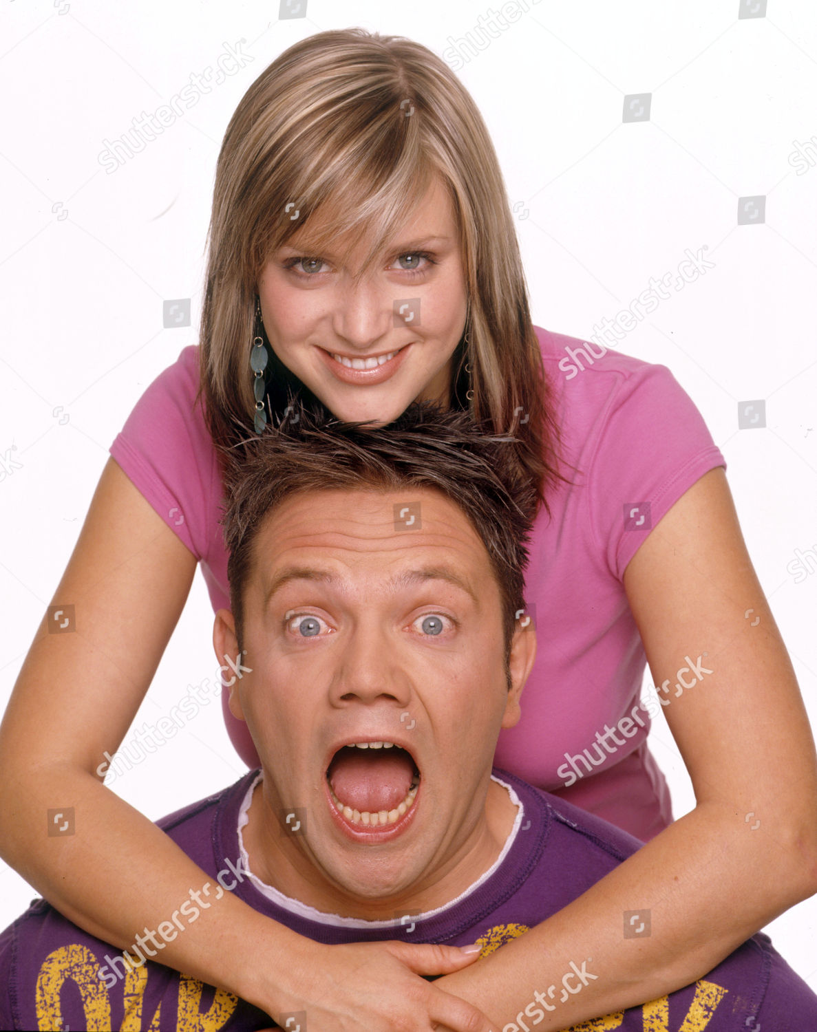 Gmtv Toonattik Presenters Anna Williamson Jamie Editorial Stock Photo ...