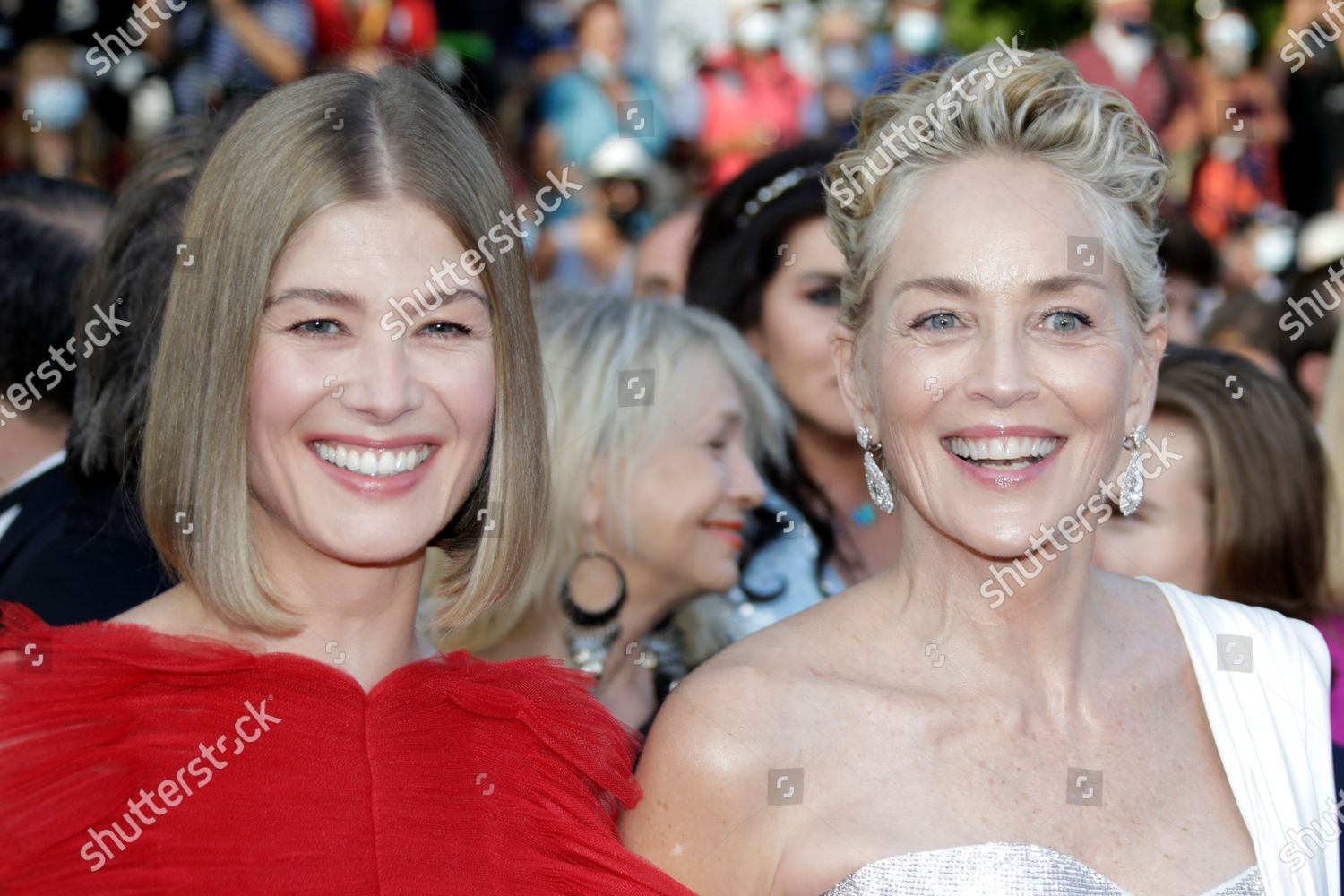 Sharon Stone Rosamund Pike L Arrives Editorial Stock Photo - Stock ...