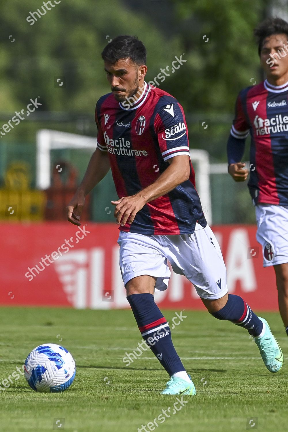 Nicola Sansone Bologna During Italian Friendly Editorial Stock Photo ...