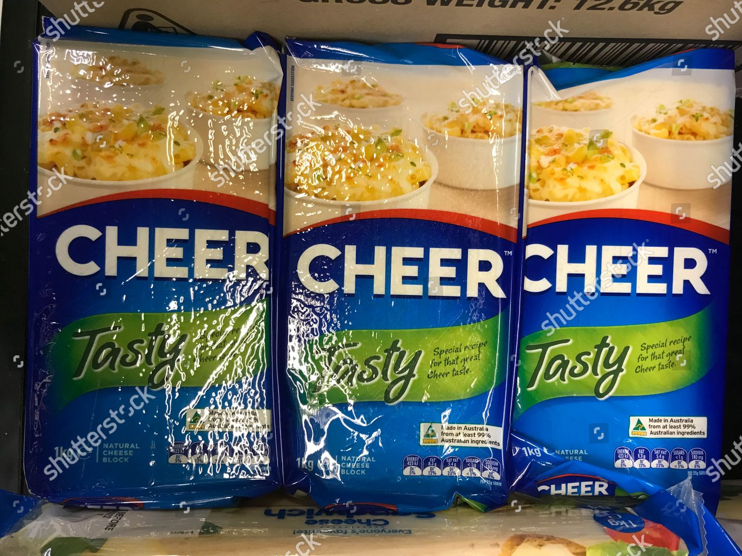 Cheer Cheese On Display Supermarket Sydney Editorial Stock Photo ...
