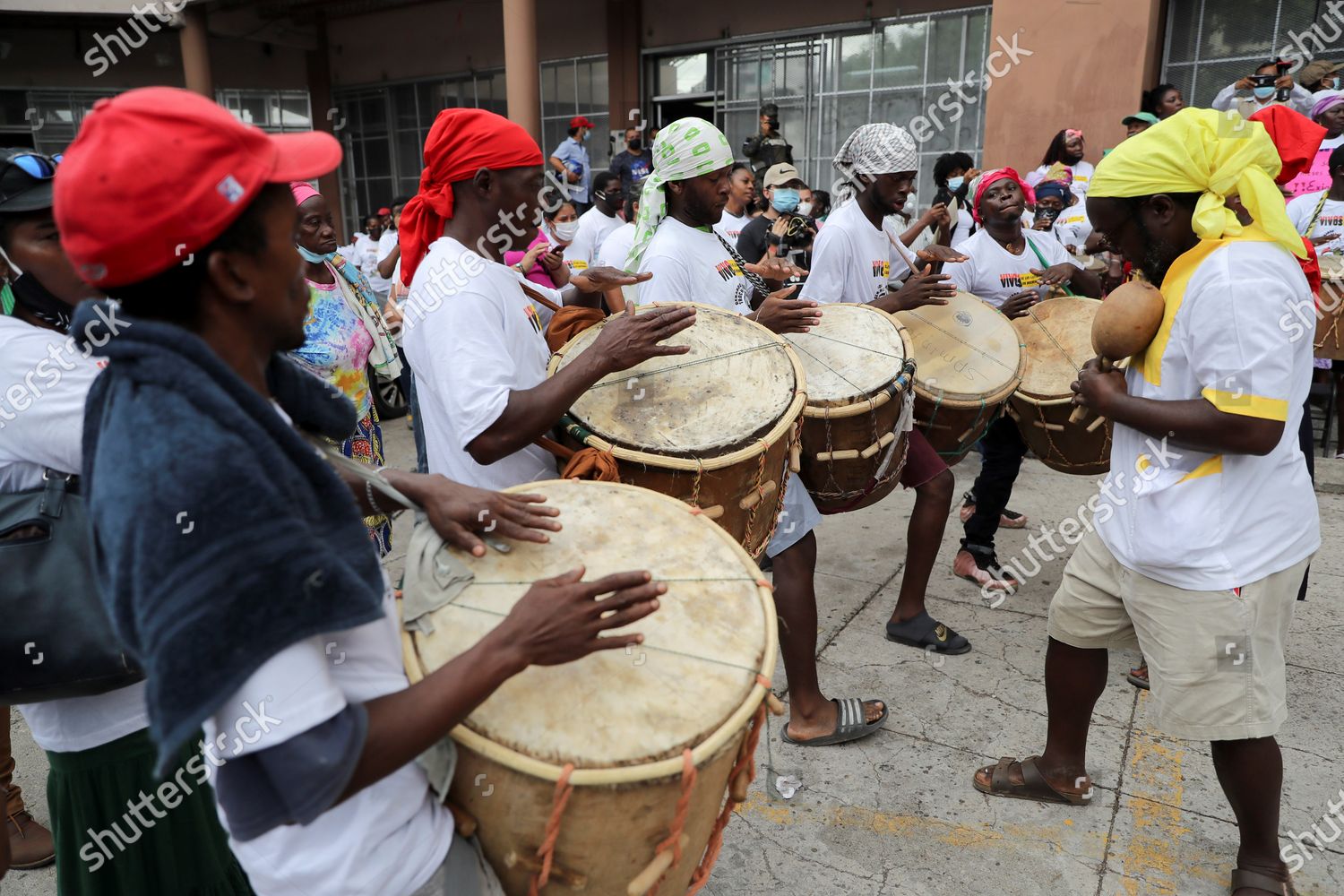 Honduran Garifunas Members Black Fraternal Organization Editorial Stock ...