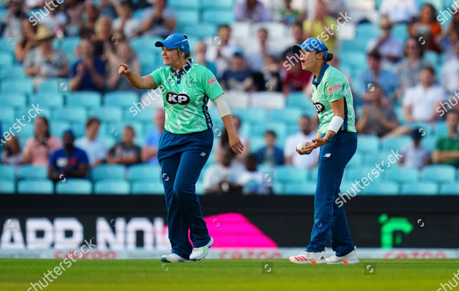 Grace Gibbs Oval Invincibles Women Celebrates Editorial Stock Photo ...