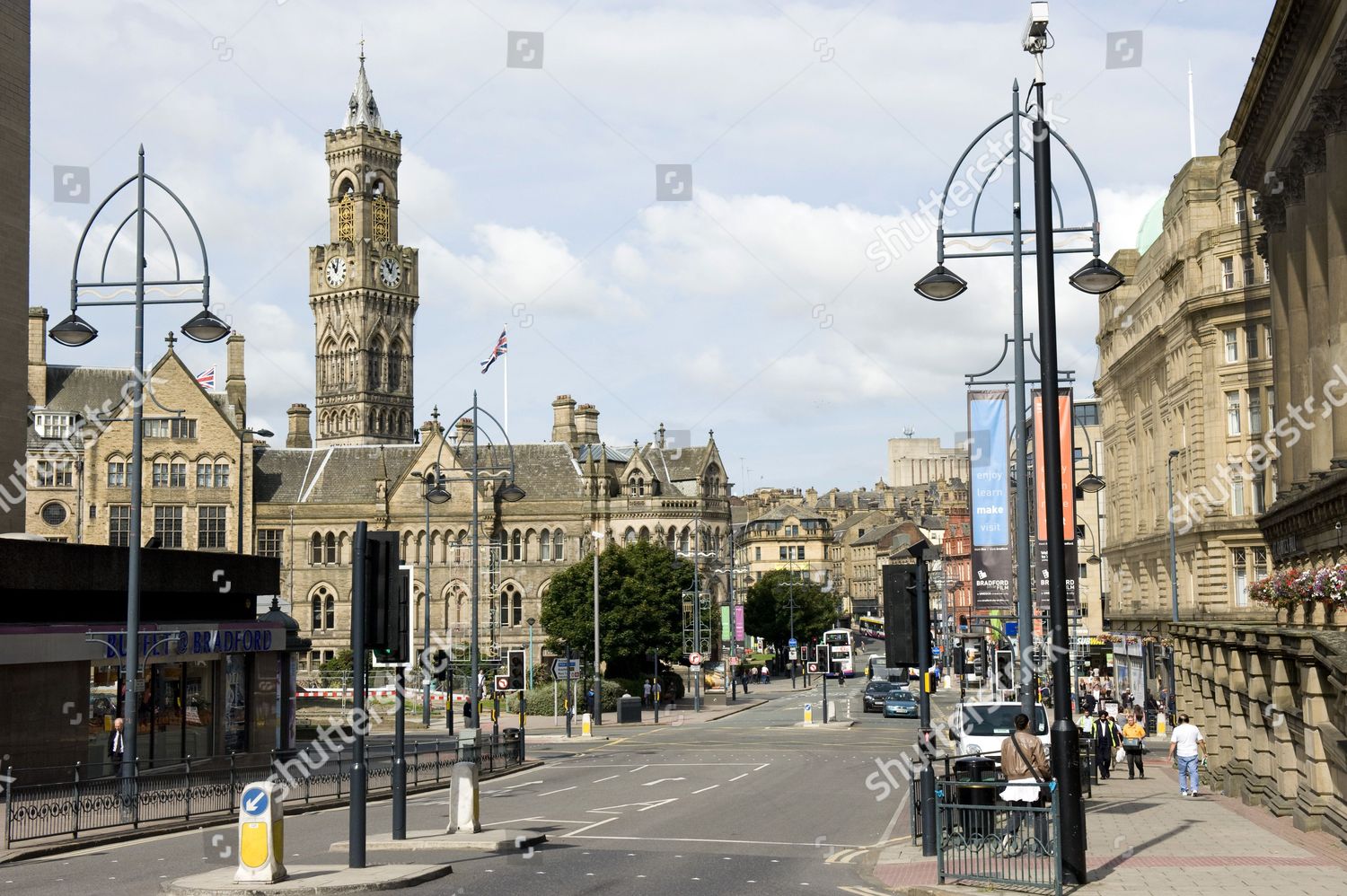 Bridge Street Leading Sunbridge Road City Editorial Stock Photo - Stock ...