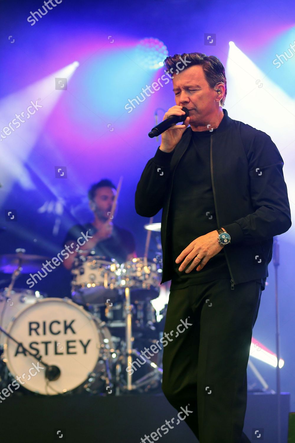 Rick Astley Appears Live On Stage Editorial Stock Photo - Stock Image ...