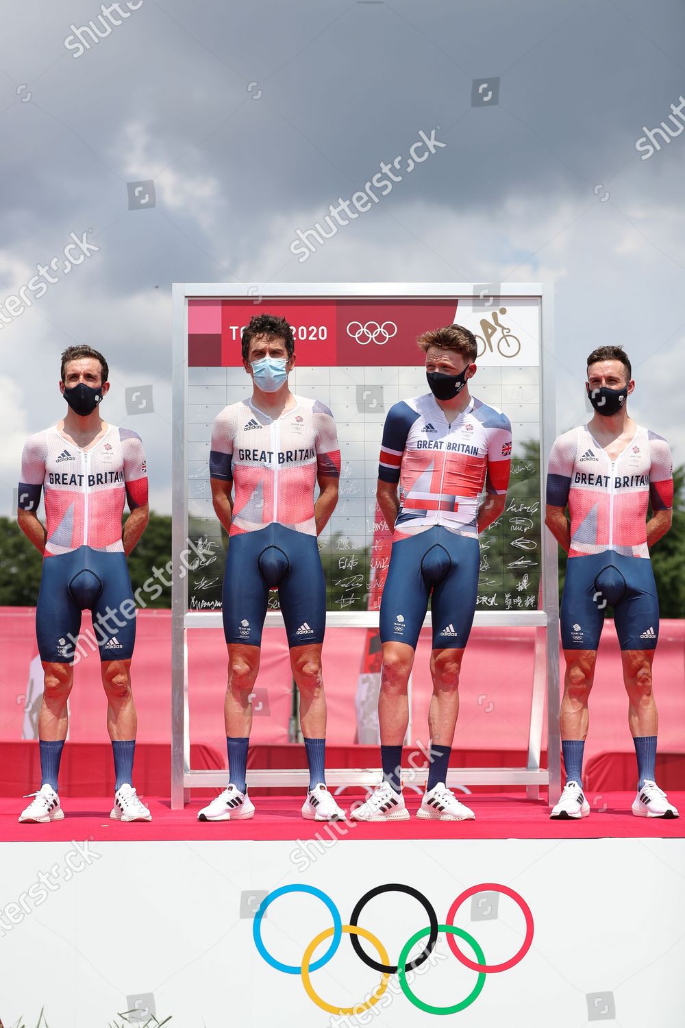 Tao Geoghegan Hart Geraint Thomas Simon Editorial Stock Photo - Stock ...
