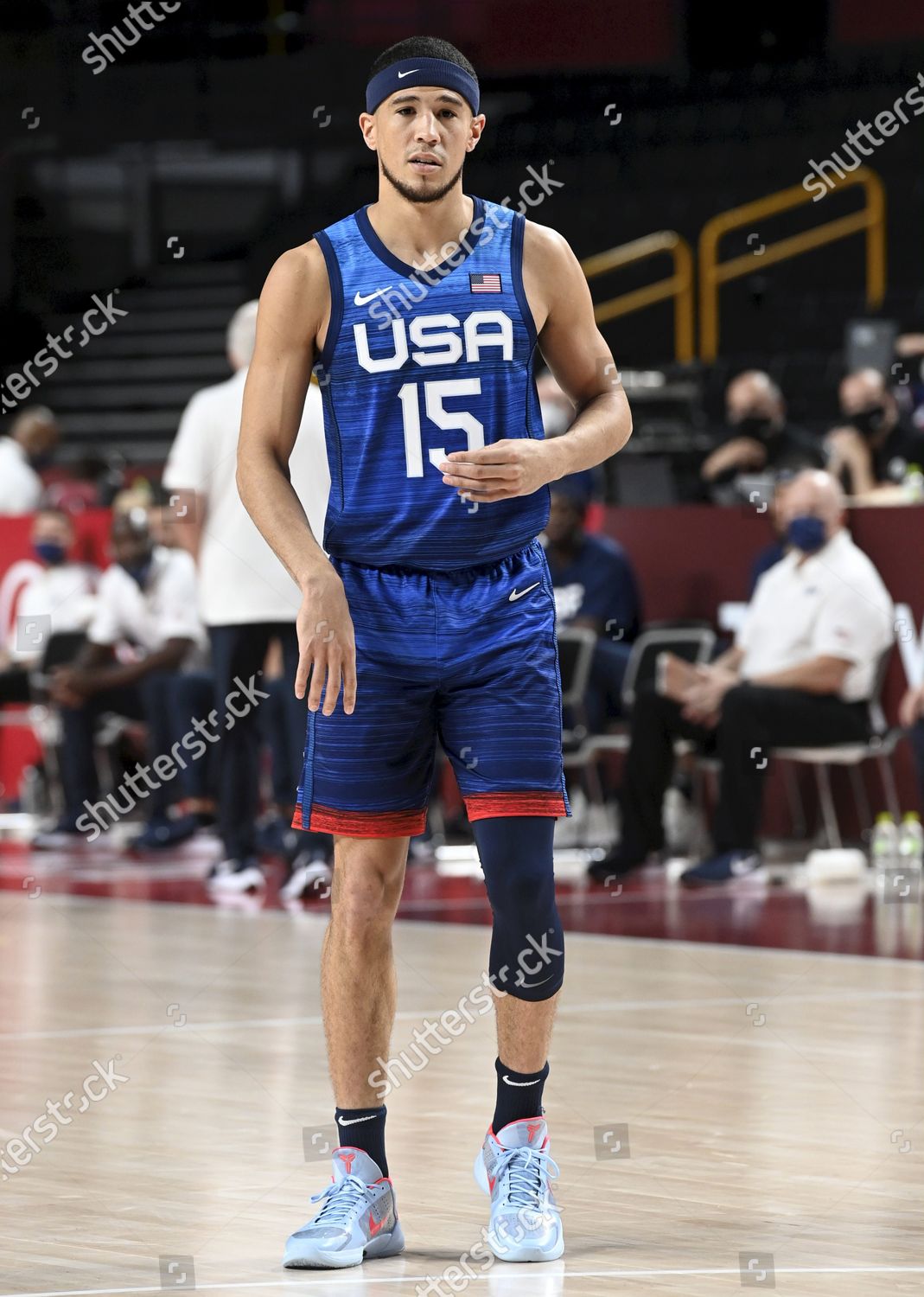 Devin Booker Team Usa During Preliminary Editorial Stock Photo - Stock ...