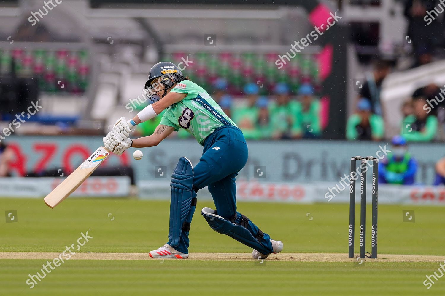Grace Gibbs Oval Invincibles Women Battling Editorial Stock Photo ...