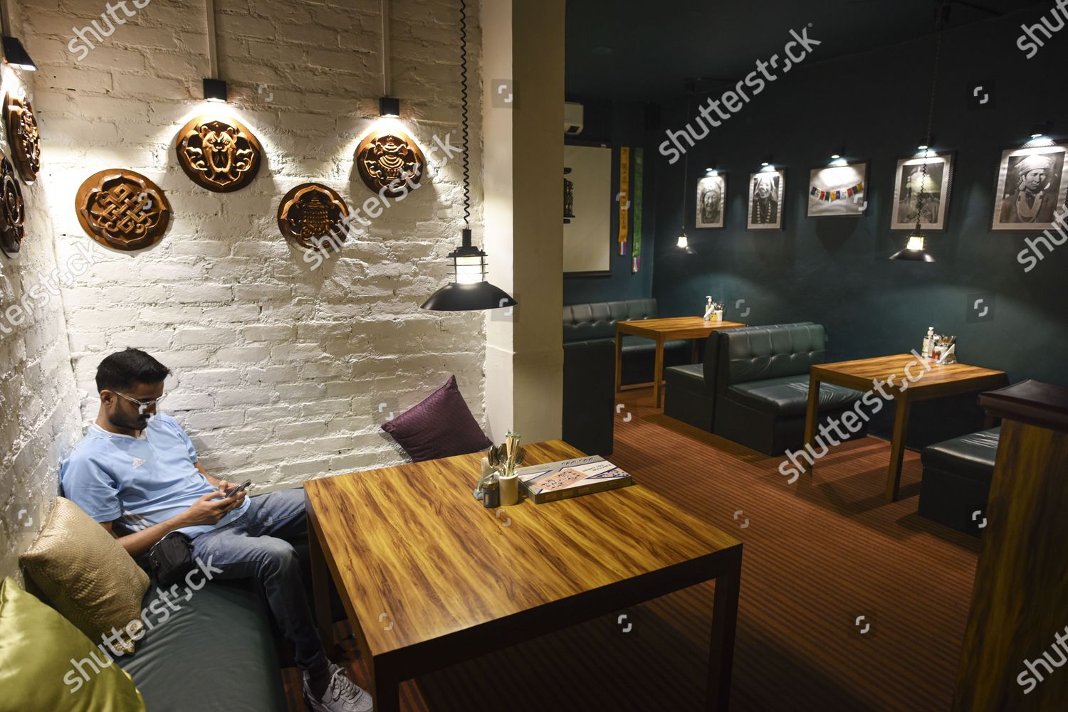 Inside View Restaurant That Reopened After Editorial Stock Photo ...