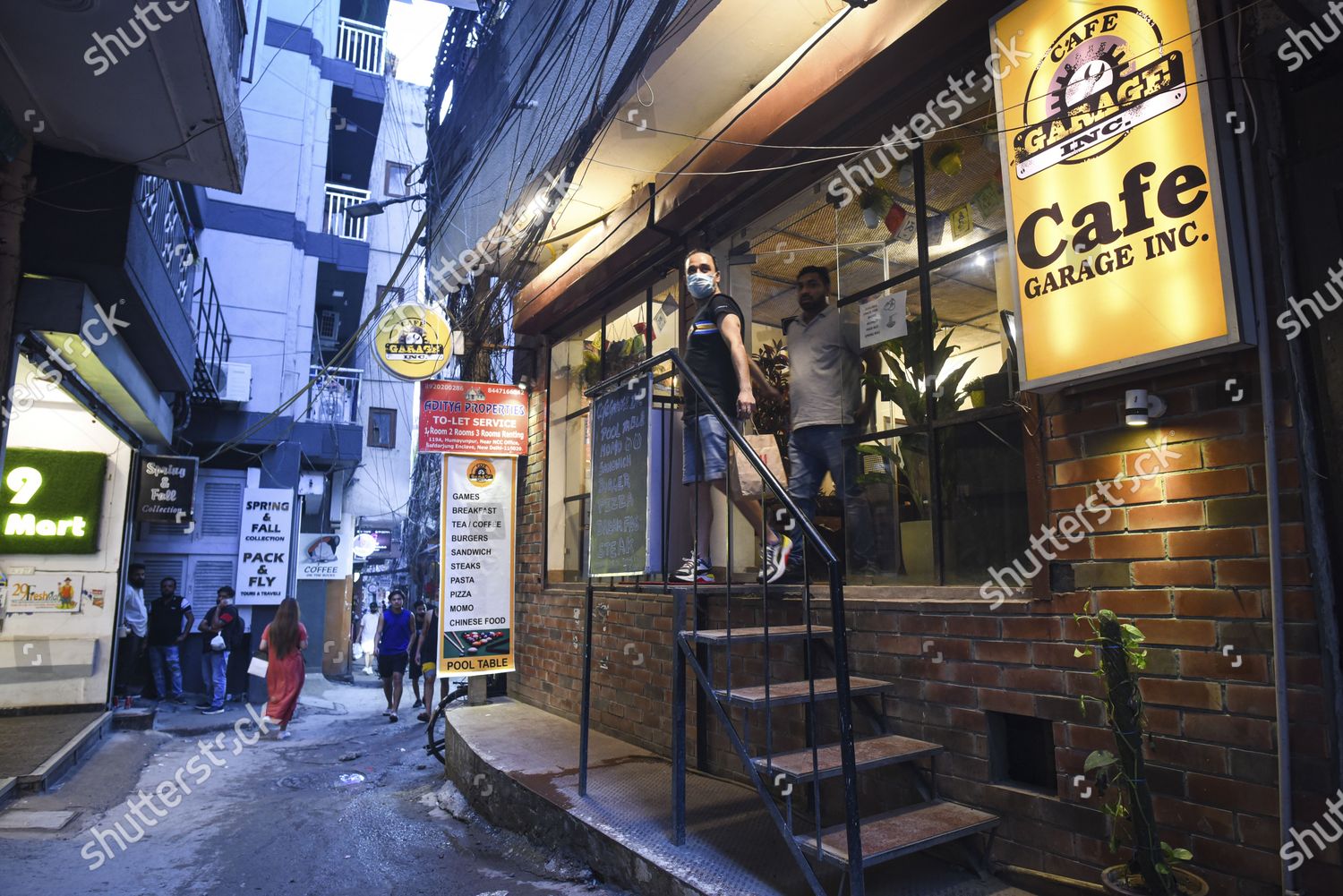 Inside View Restaurant That Reopened After Editorial Stock Photo ...