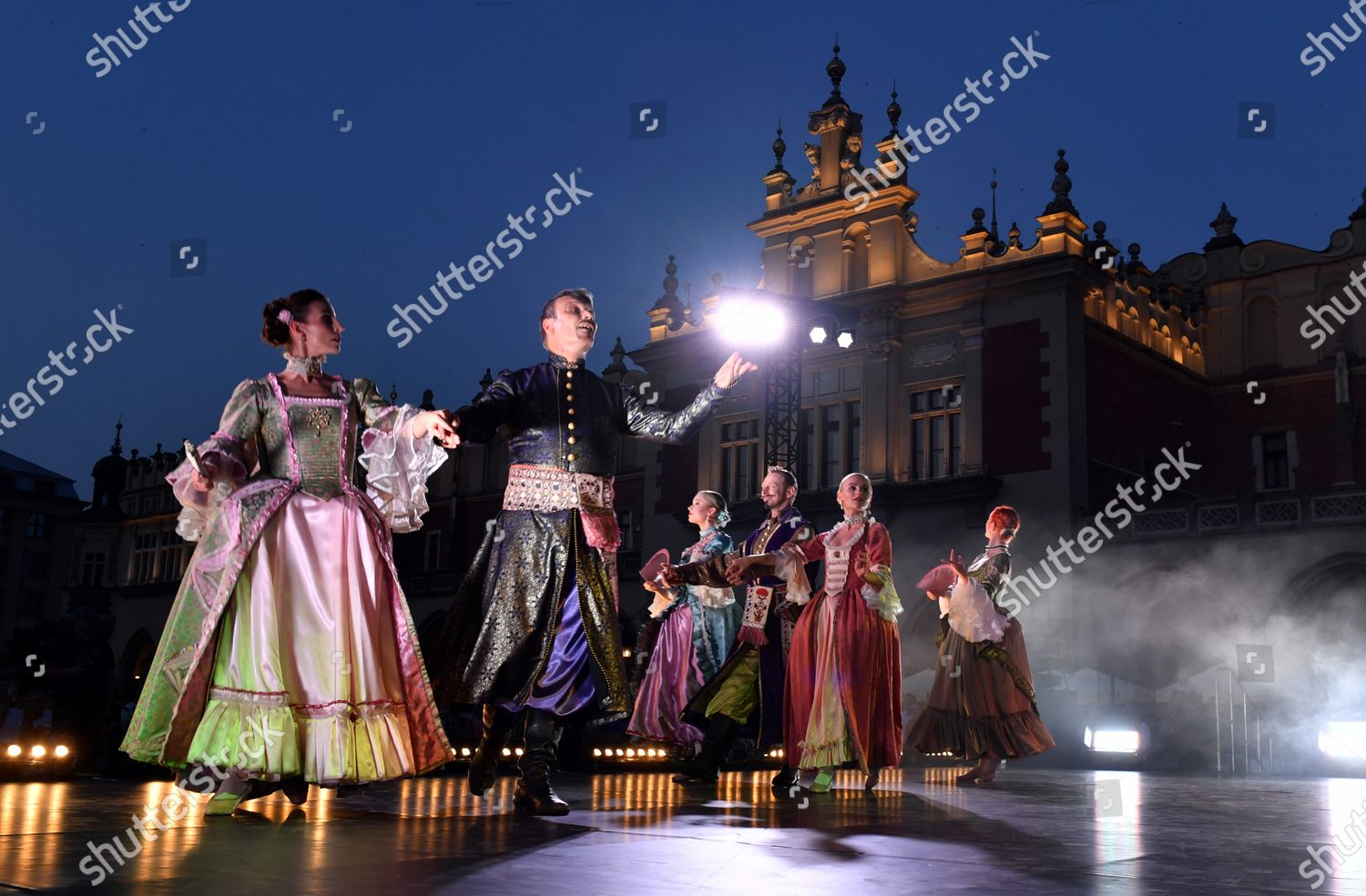 Artists Costumes Performing On Stage During Editorial Stock Photo ...