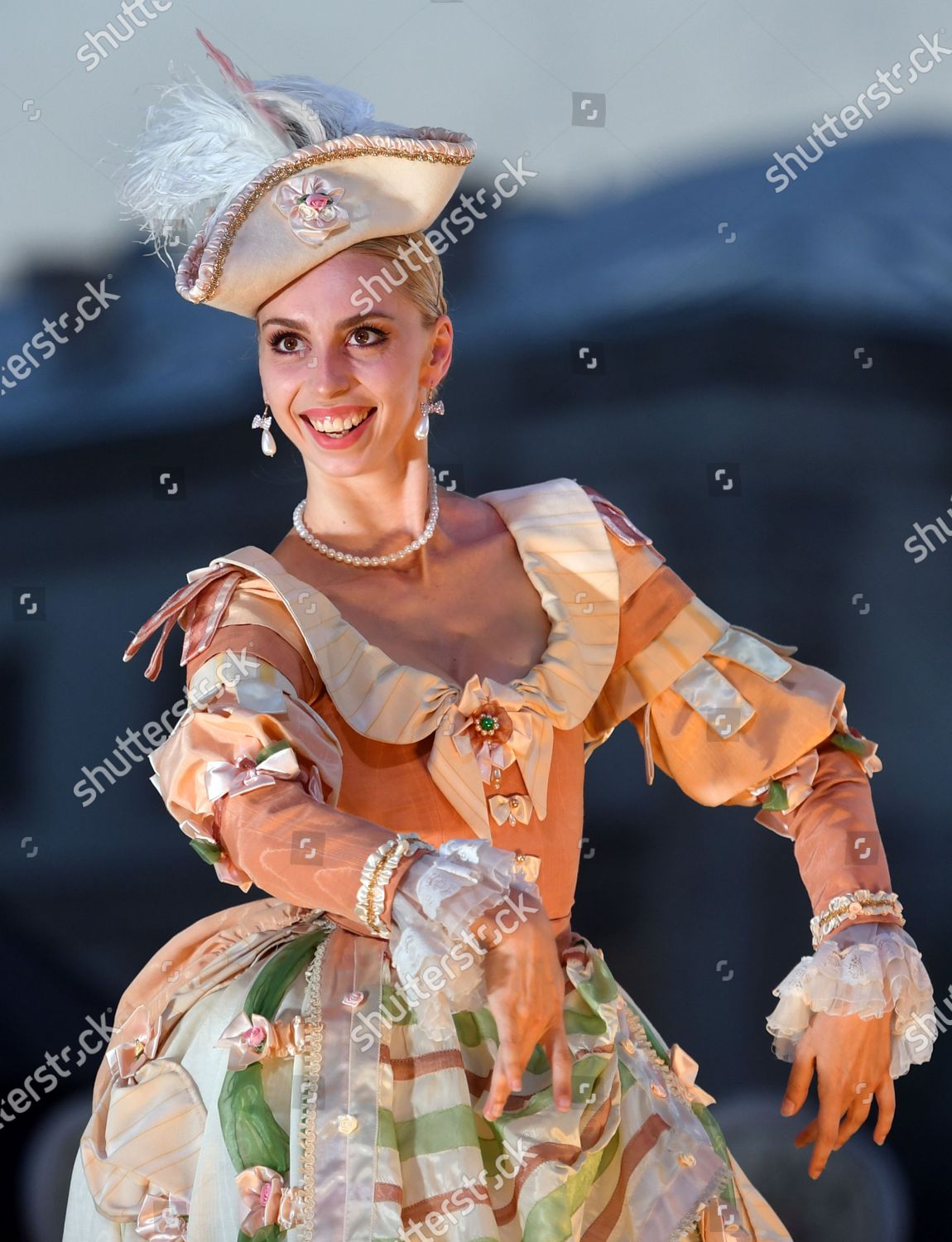 Artist Costume Performing On Stage During Editorial Stock Photo - Stock ...