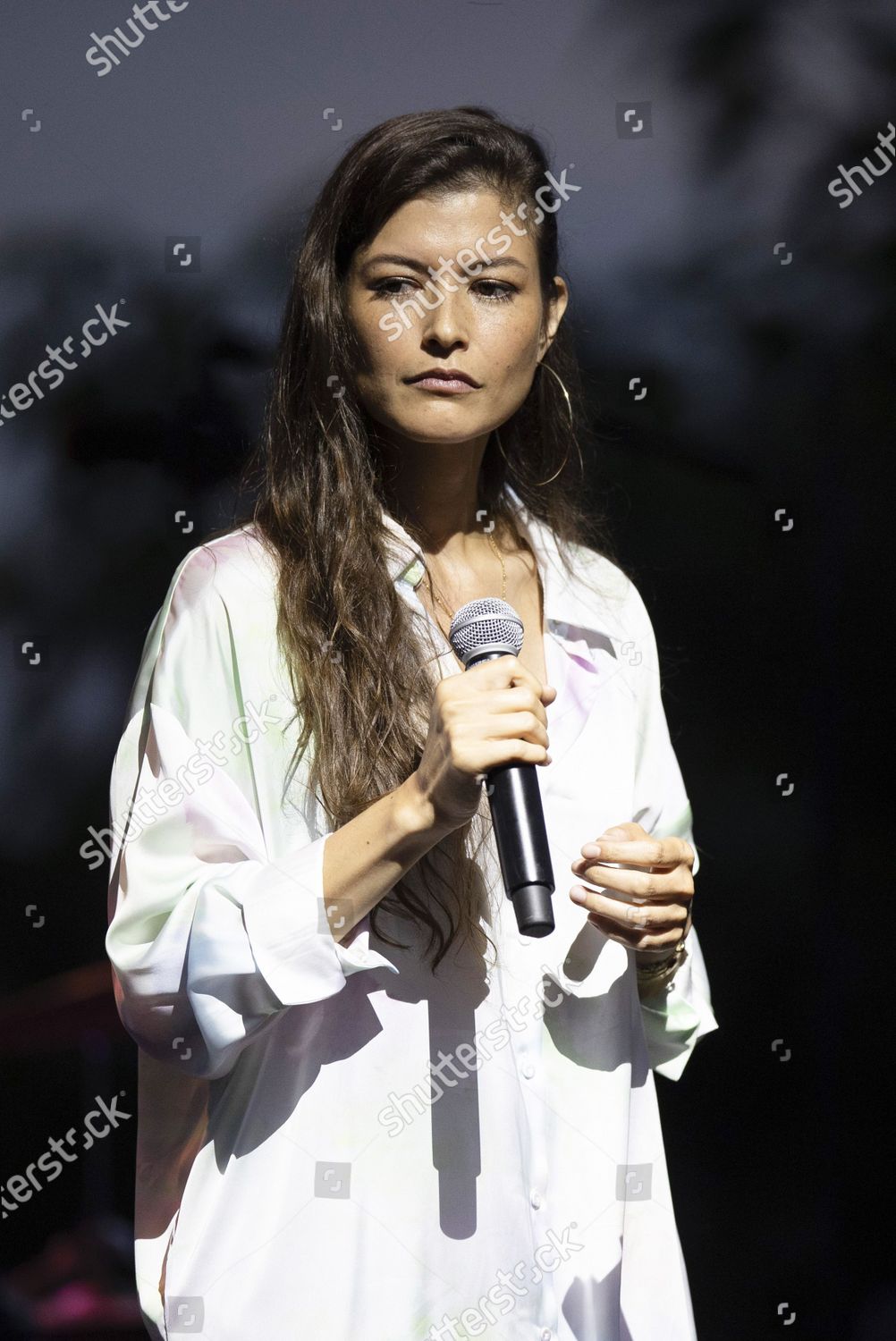 Elissa Lauper First Part Benjamin Biolays Editorial Stock Photo - Stock ...