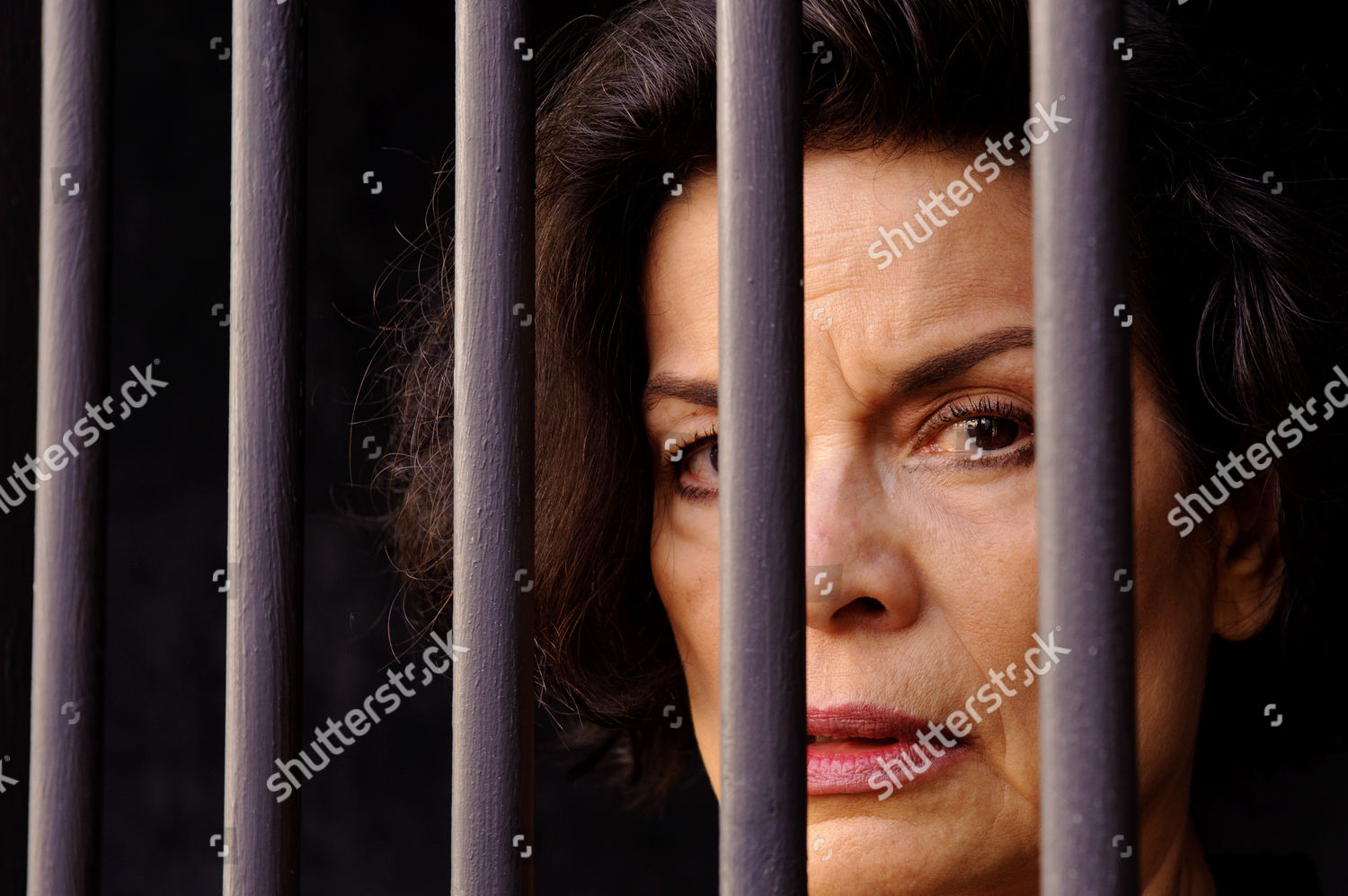 Bianca Jagger Mockup Prison Cell Editorial Stock Photo - Stock Image ...