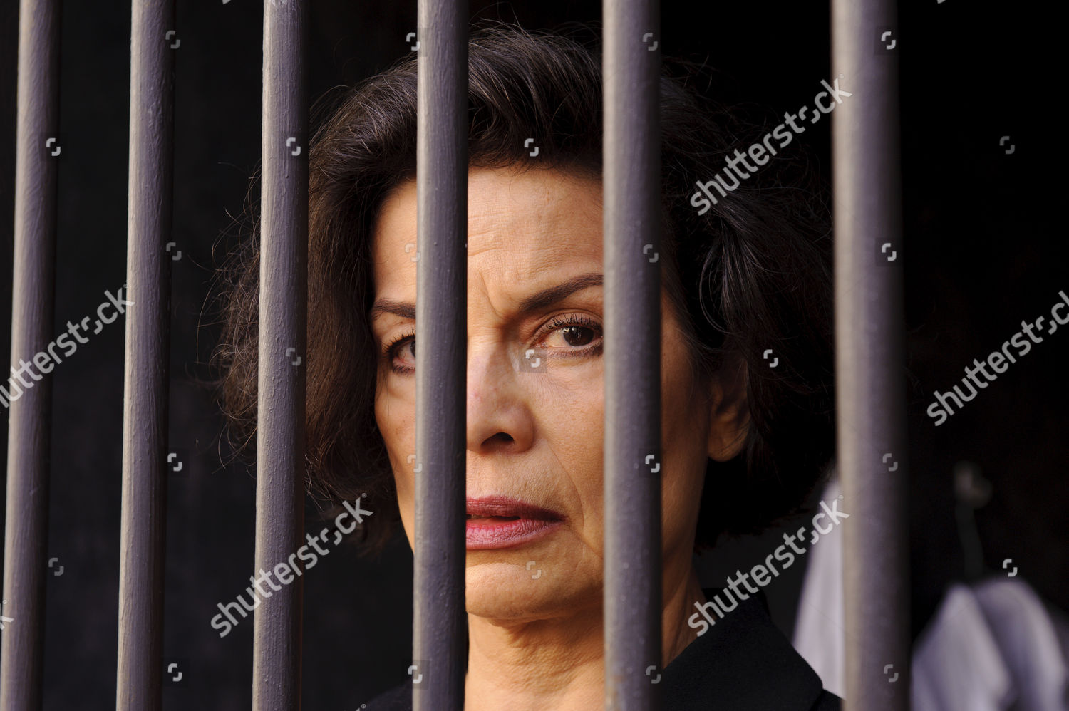 Bianca Jagger Mockup Prison Cell Editorial Stock Photo - Stock Image ...