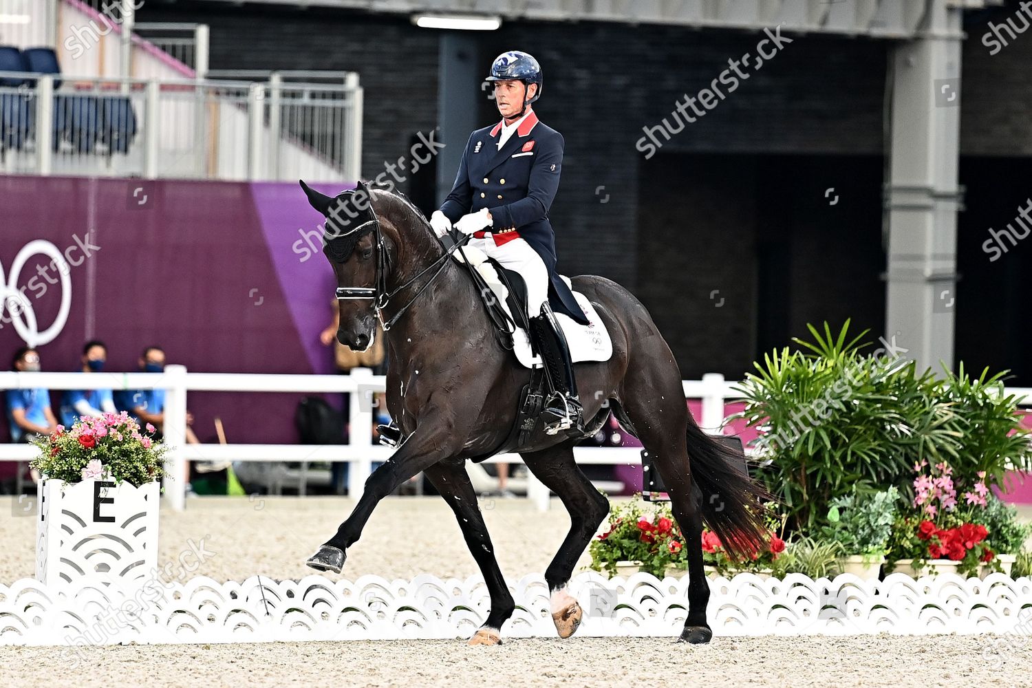 Carl Hester Team Gb Riding En Editorial Stock Photo - Stock Image ...