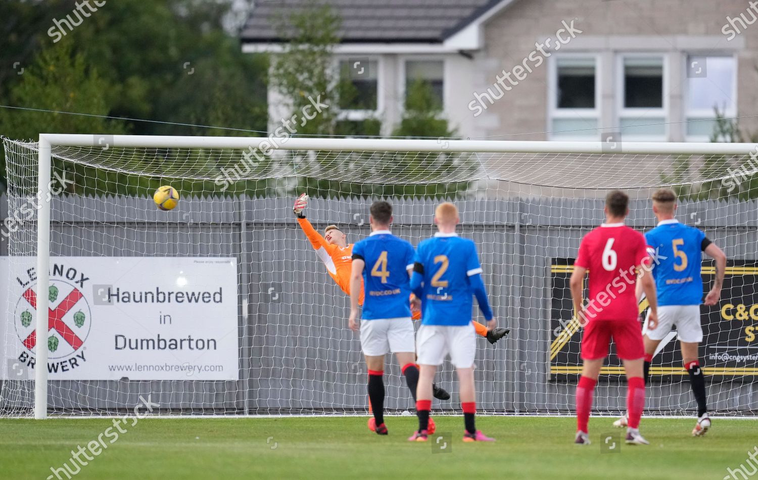 Rangers Goalkeeper Jay Hogarth Cant Stop Editorial Stock Photo - Stock ...